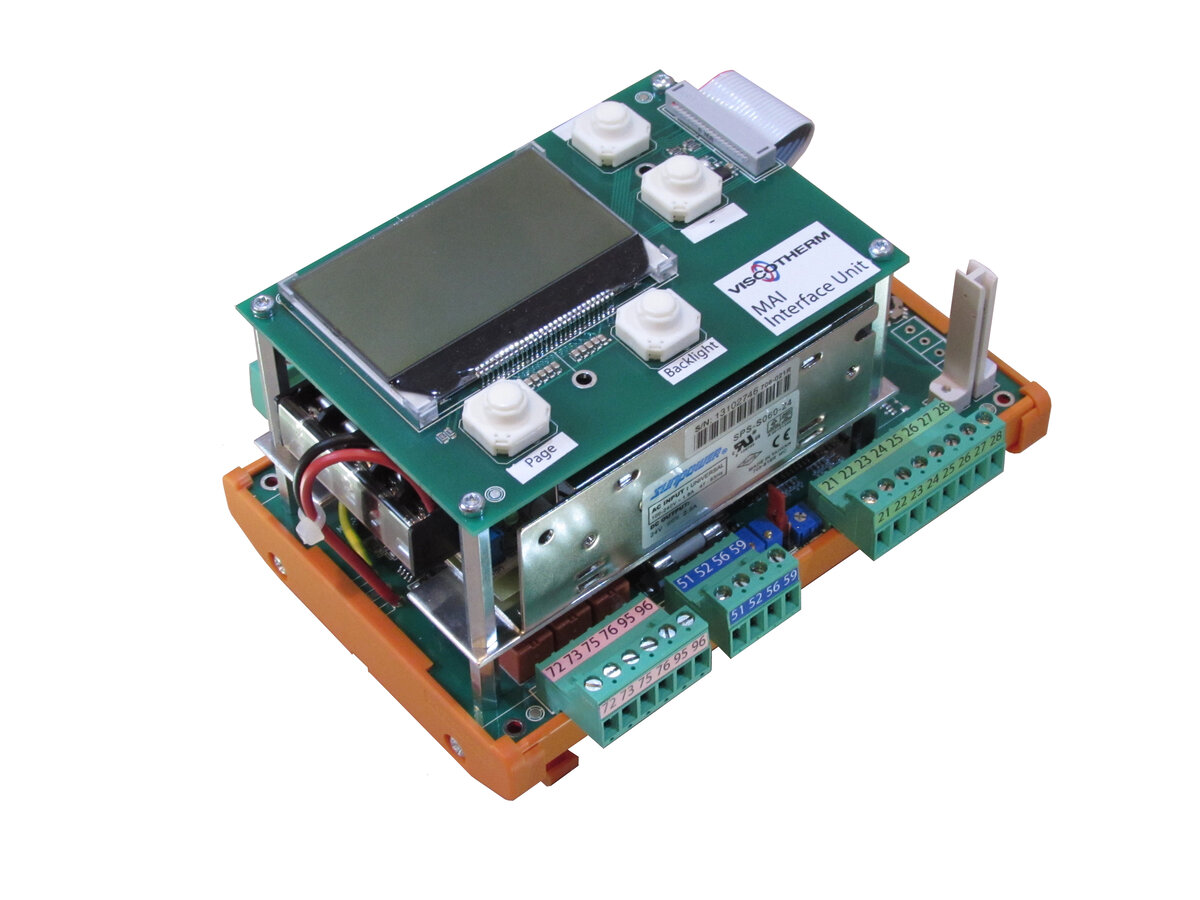 Electronic display / control units - Viscotherm AG